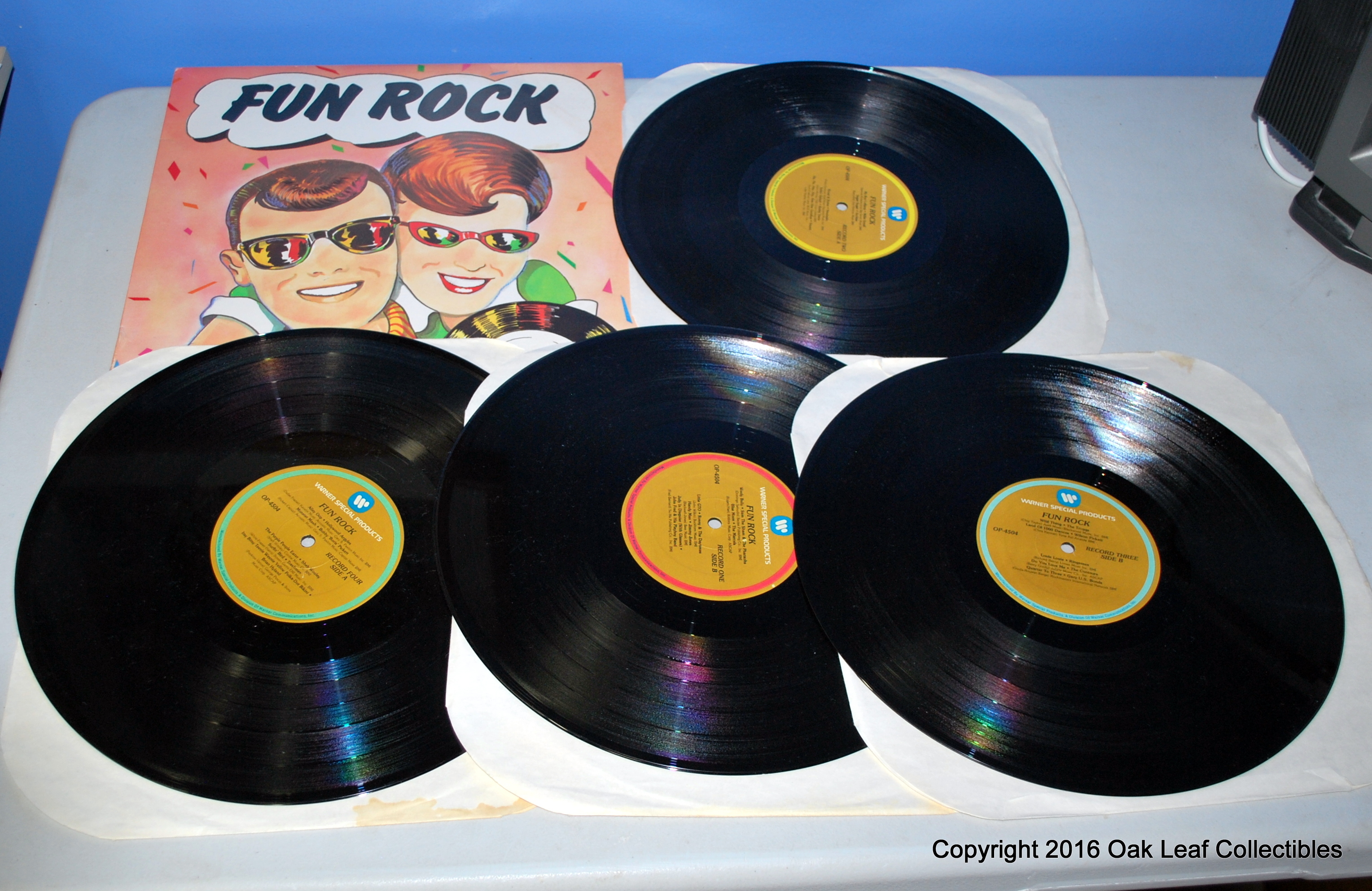 Fun Rock Various Artists 4 LP Warner Special Products 1986 NICE! | eBay